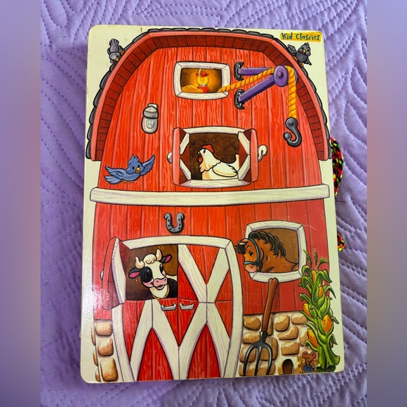 Kid Classics | Toys | Kid Classics Farm Magnet Book | Poshmark